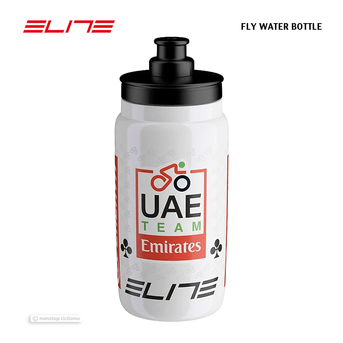 Elite FLY Water Bottle : 2024 UAE TEAM EMIRATES 550 ml — Nonstop ...