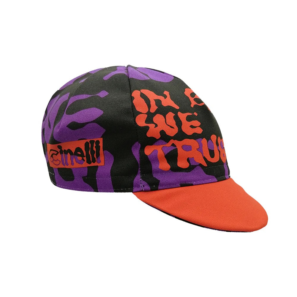 CINELLI CYCLING CAP : IN BIKE WE TRUST — Nonstop Ciclismo Gear