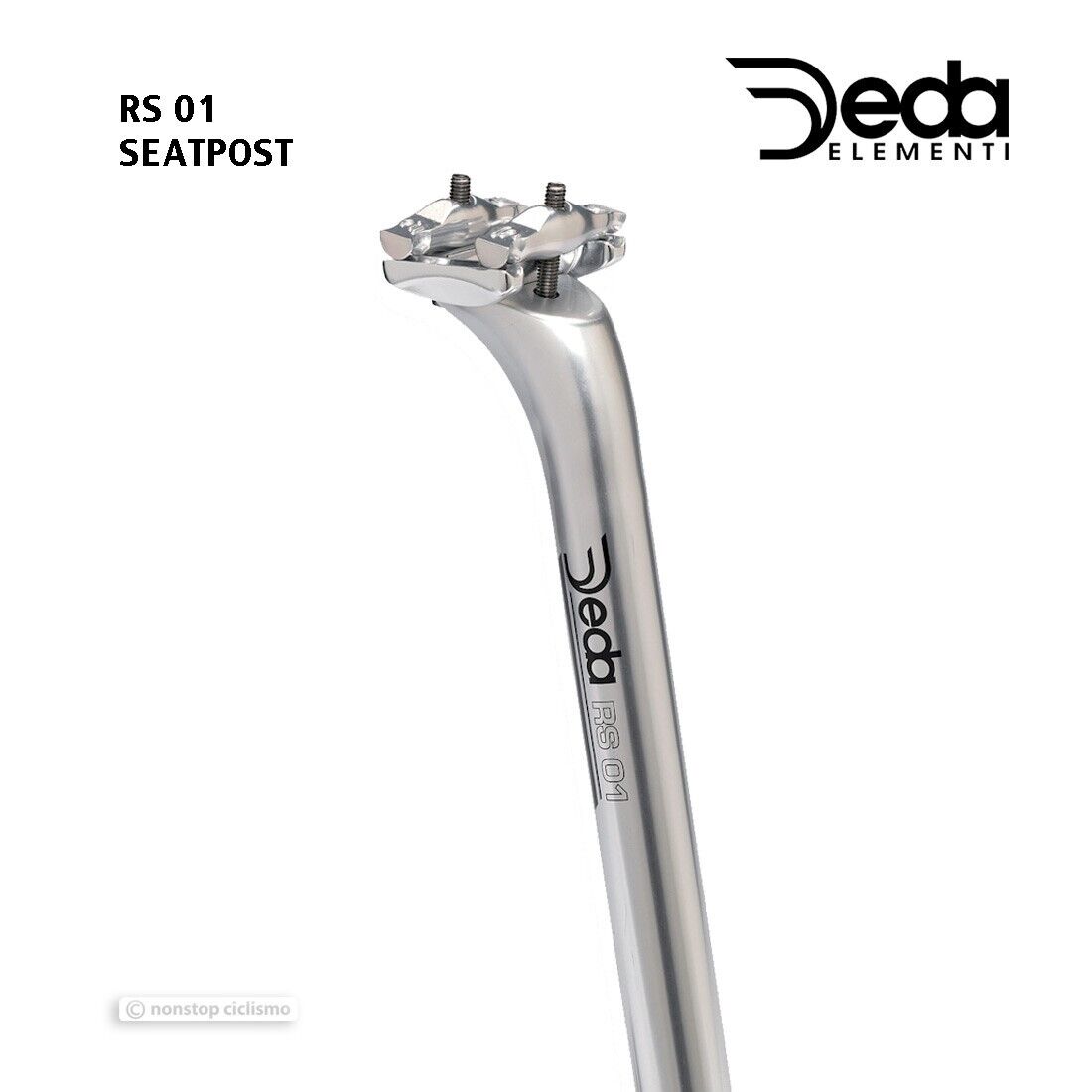 Deda Elementi RS01 Seatpost : SILVER — Nonstop Ciclismo Gear