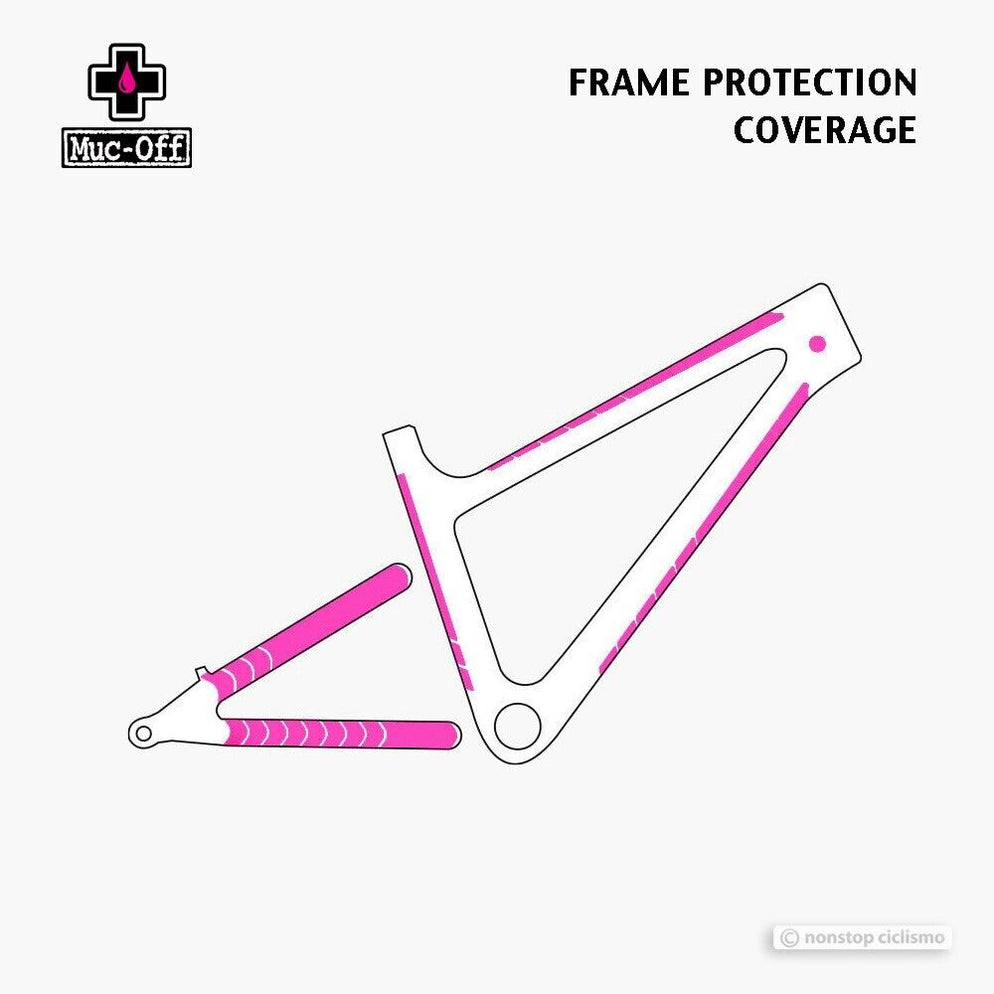 Muc-Off MTB Frame Protection Decals - 45 Piece Kit — Nonstop Ciclismo Gear