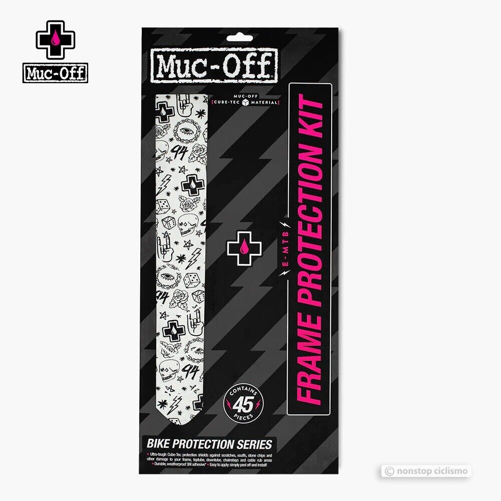 Muc-Off E-MTB Frame Protection Decals - 45 Piece Kit — Nonstop Ciclismo ...