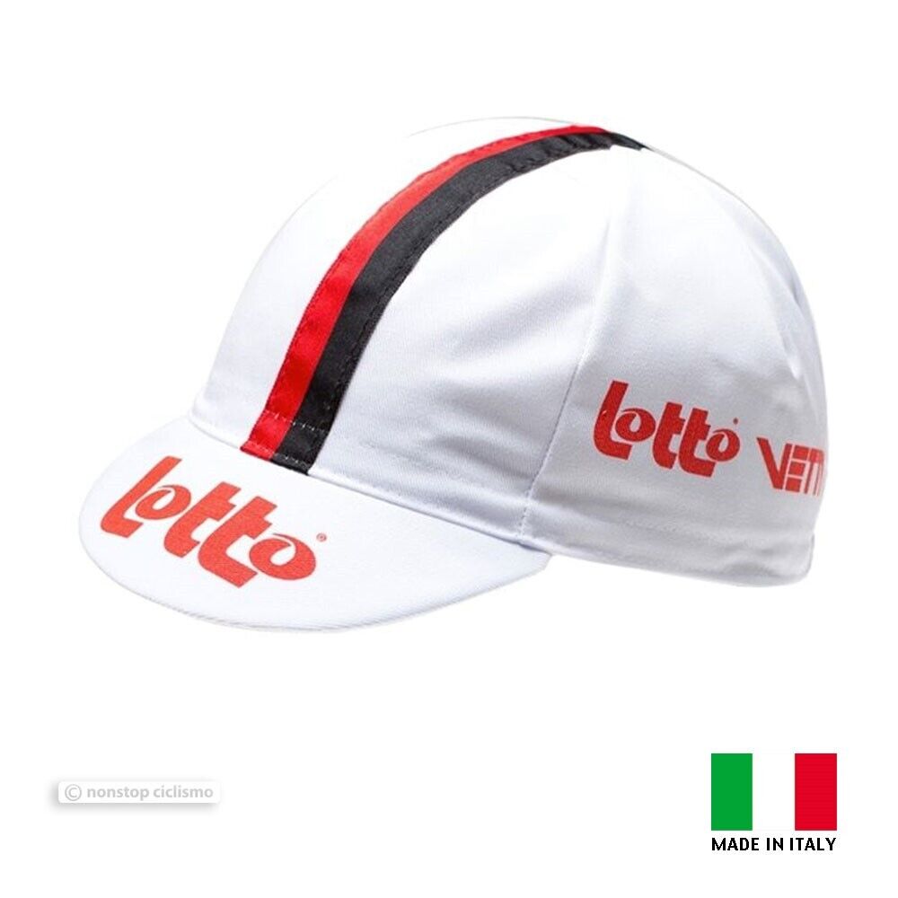 LOTTO VETTA Classic Cycling Cap - MADE IN iTALY! — Nonstop Ciclismo Gear