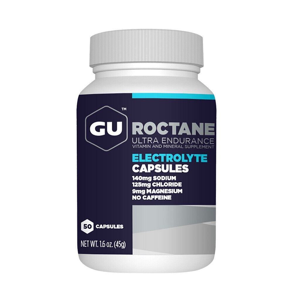 GU ROCTANE ELECTROLYTE SPORT SUPPLEMENT : 50 Capsules — Nonstop ...