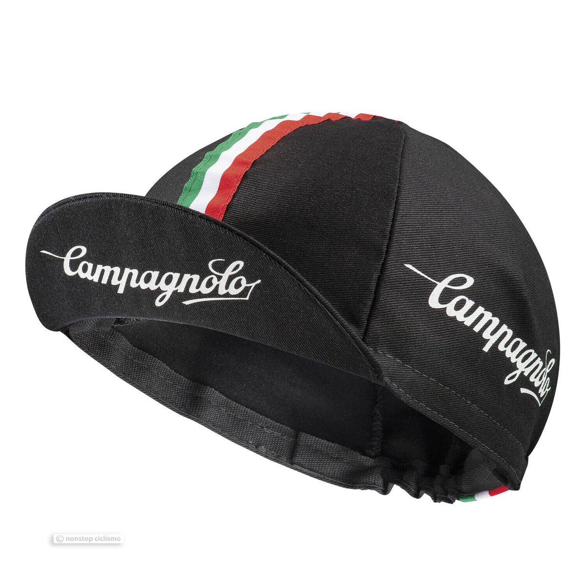 Campagnolo Classic Cycling Cap : BLACK — Nonstop Ciclismo Gear