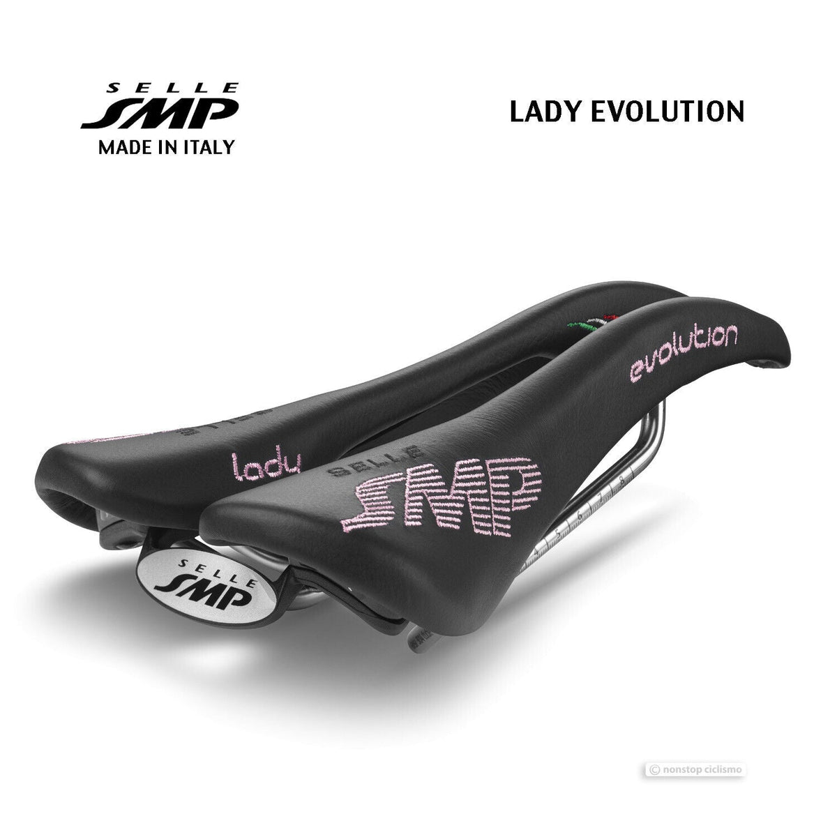 Selle SMP LADY EVOLUTION Saddle : BLACK — Nonstop Ciclismo Gear