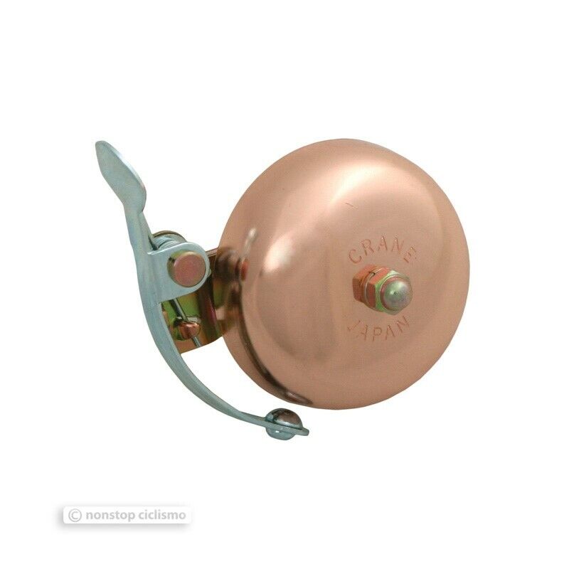 Crane Bells SUZU Classic Brass Bell : COPPER — Nonstop Ciclismo Gear
