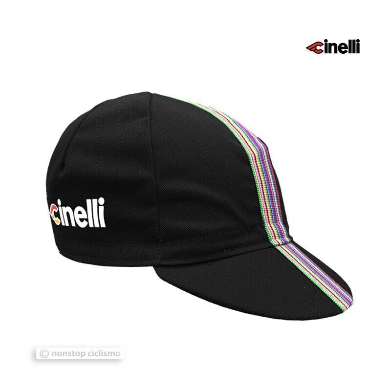 Cinelli Cycling Cap Collection : CIAO BLACK — Nonstop Ciclismo Gear