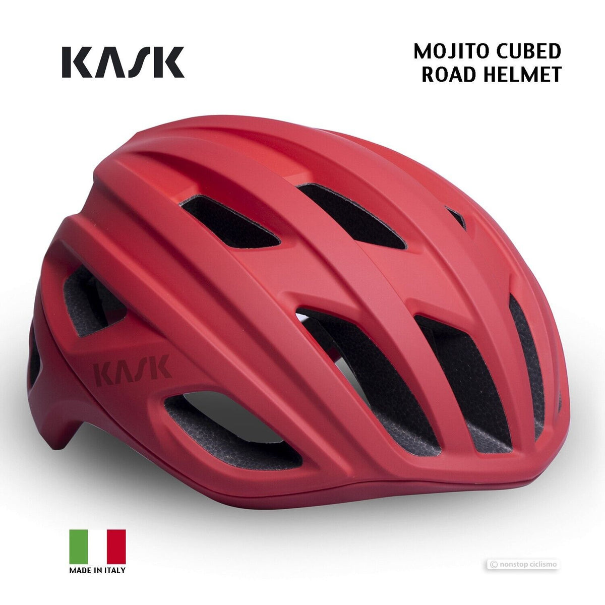 Kask MOJITO 3 : MATTE BLOODSTONE — Nonstop Ciclismo Gear