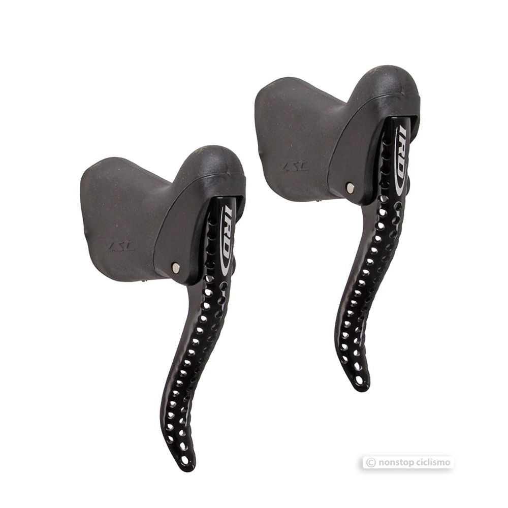 IRD DRILLIUM Classic Aero Brake Lever Set : BLACK — Nonstop Ciclismo Gear